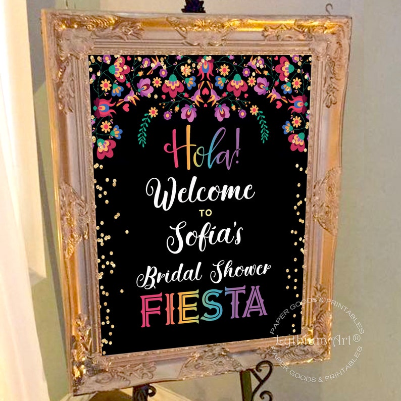 Fiesta Welcome Sign Mexican Party Decor Fiesta Party Sign - Etsy