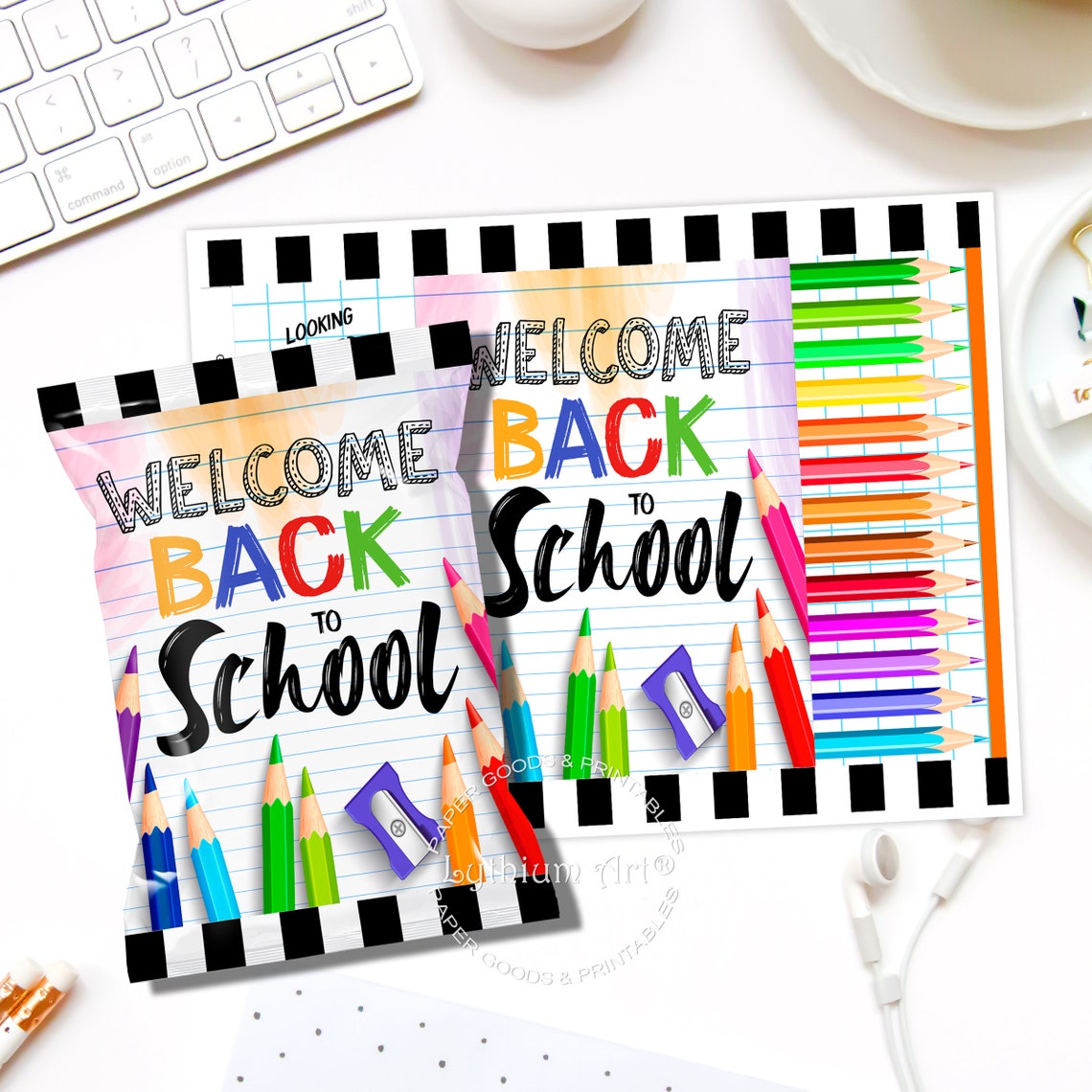 Back to School Printable Chip Bag Instant Download School - Etsy