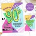 90s Party Welcome Sign, Personalized Birthday Sign, Any Age, Printable ...