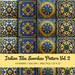 Italian Tiles Digital Seamless Paper, Instant Download, Ornate Tiles ...