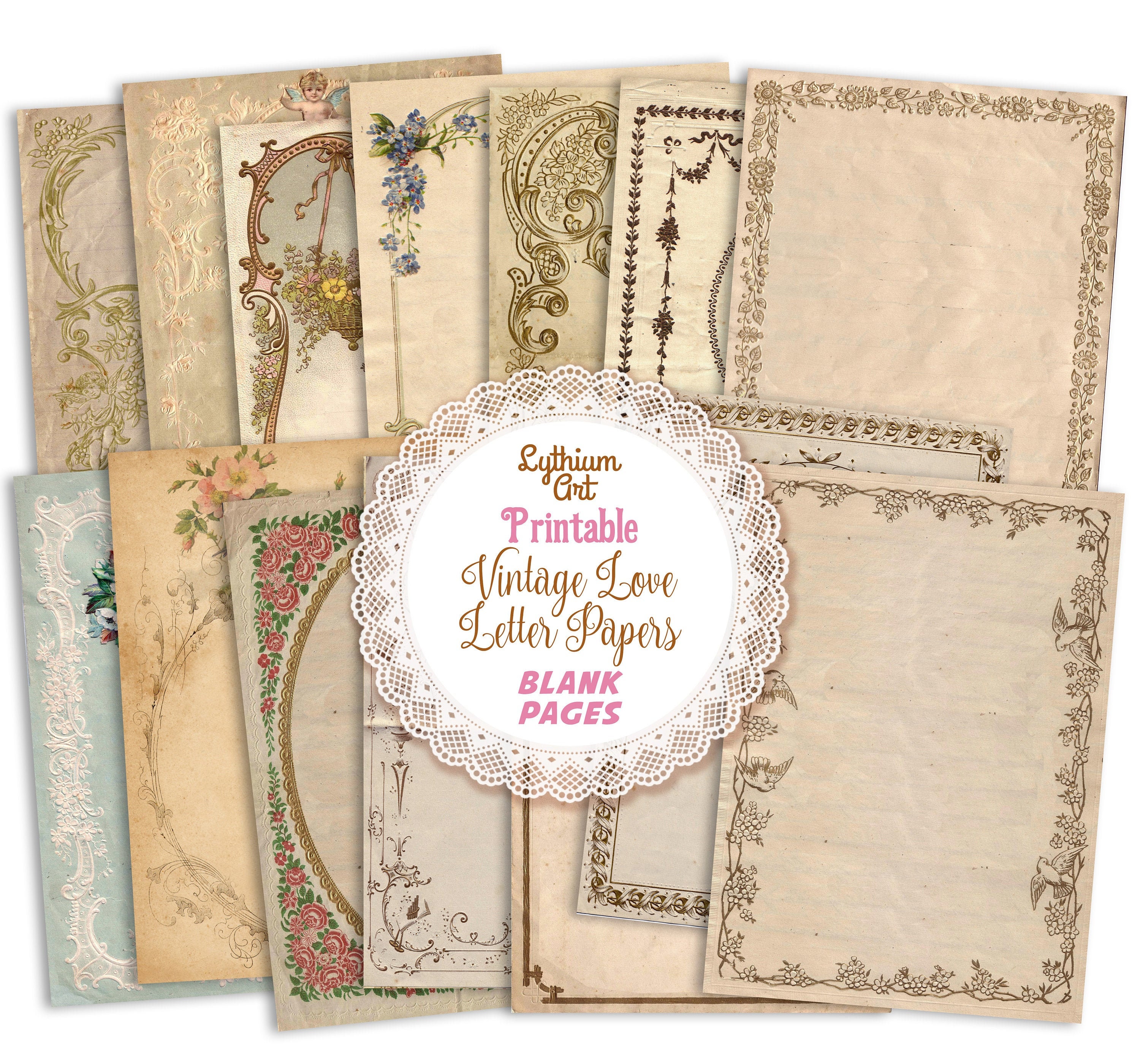 Printable Love Letter Paper