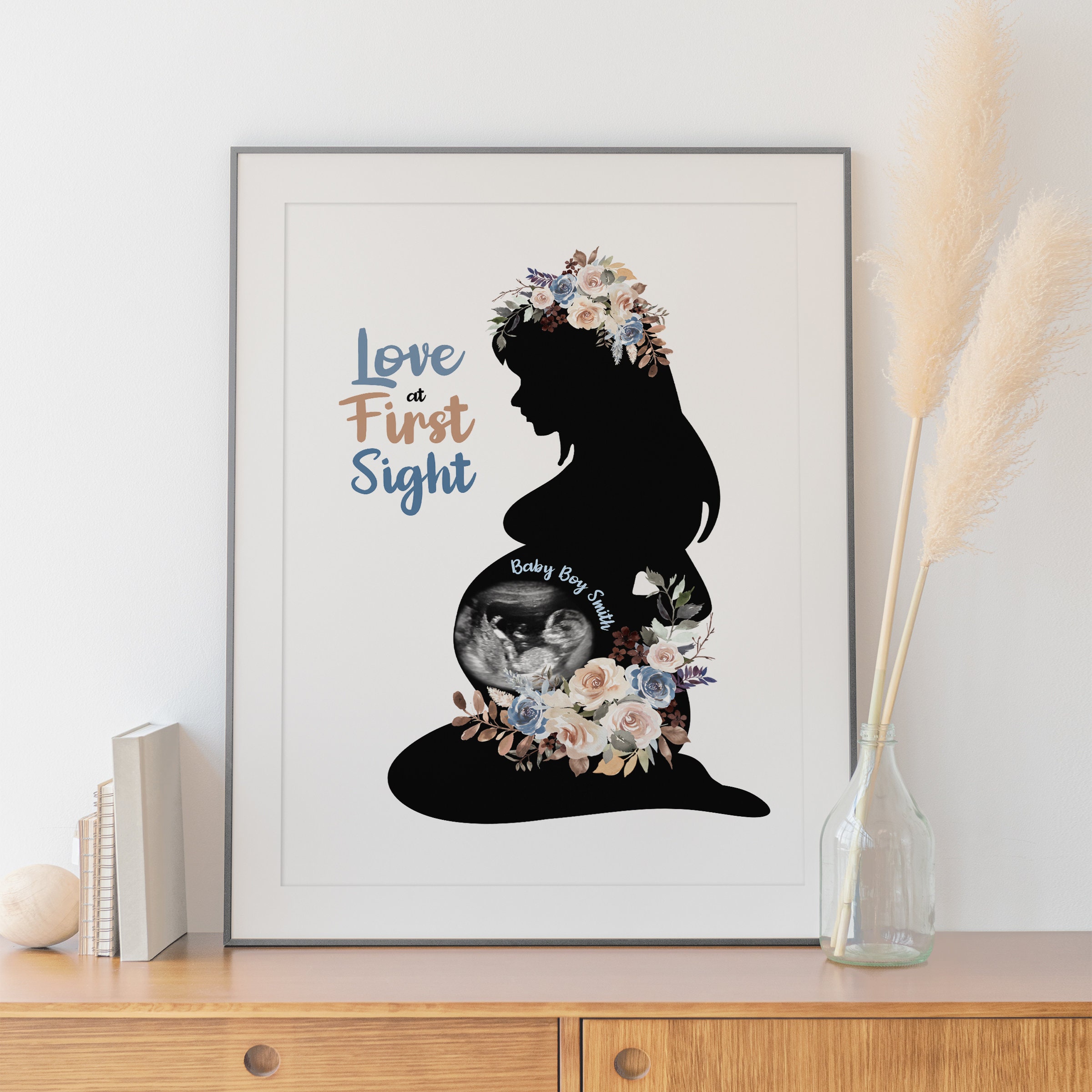 Custom Pregnancy Gift Baby Scan Gift Baby Shower - Etsy