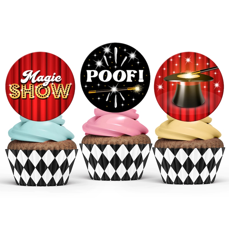 Magic Cupcake Topper - Etsy