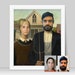 Personalized American Gothic Portrait From Your Photo Digital - Etsy