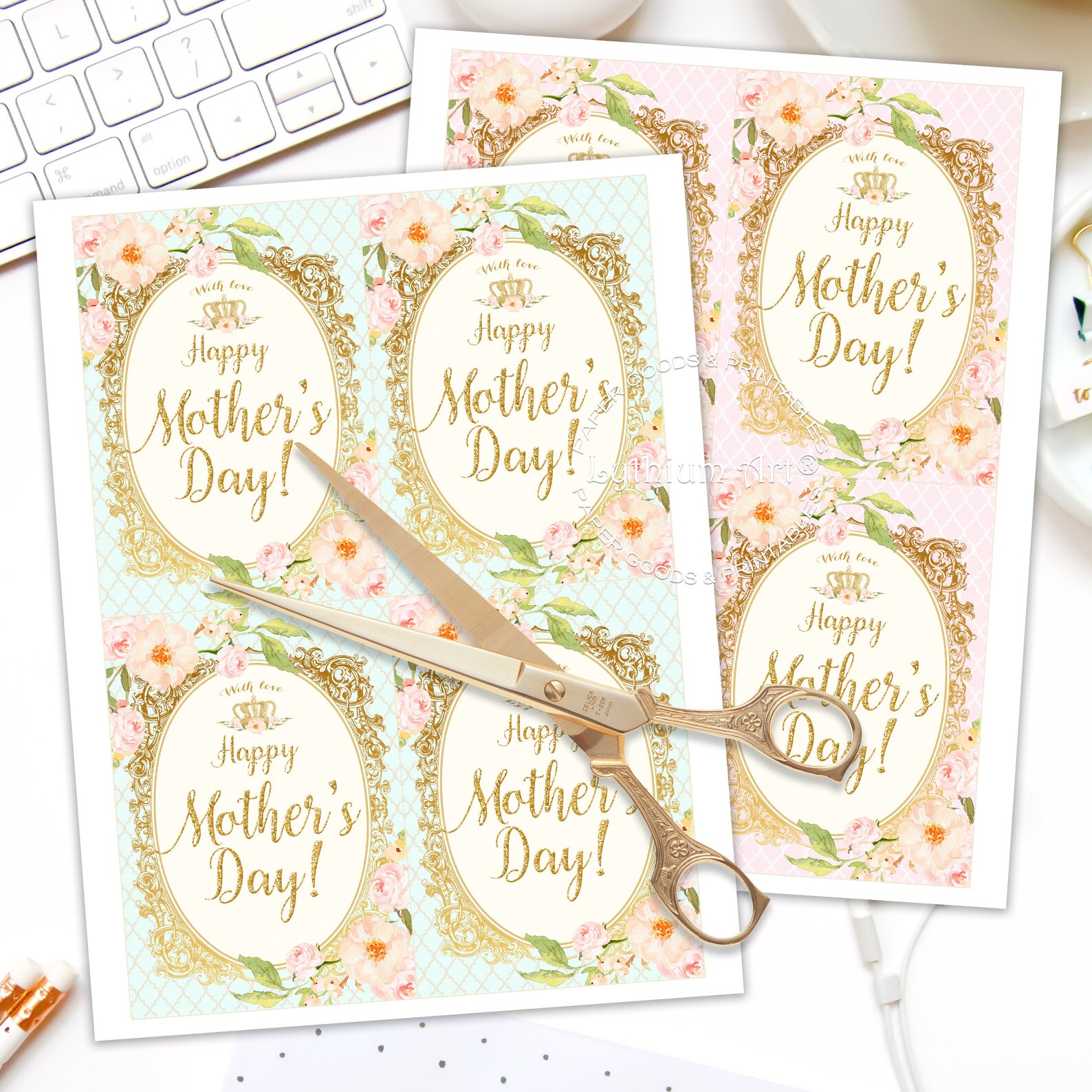 Mothers Day Water Bottle Labels INSTANT DOWNLOAD Printable - Etsy