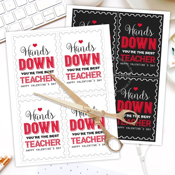 Teacher Appreciation Gift Tags, INSTANT DOWNLOAD, Valentine's Day Soap ...