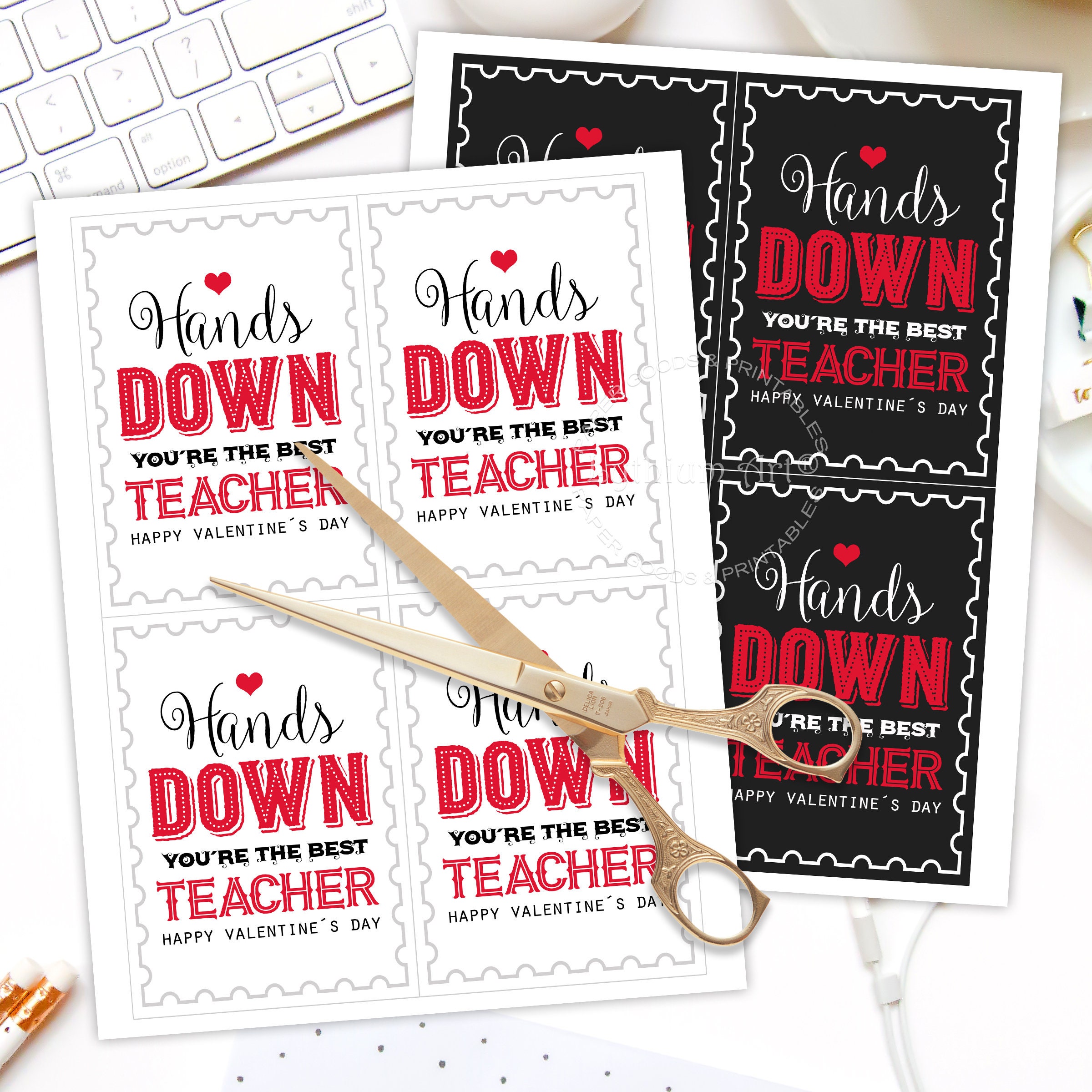 Teacher Appreciation Gift Tags INSTANT DOWNLOAD | Etsy