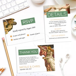 Wedding Invitation With Portrait From Your Photos, Digital Invitation ...