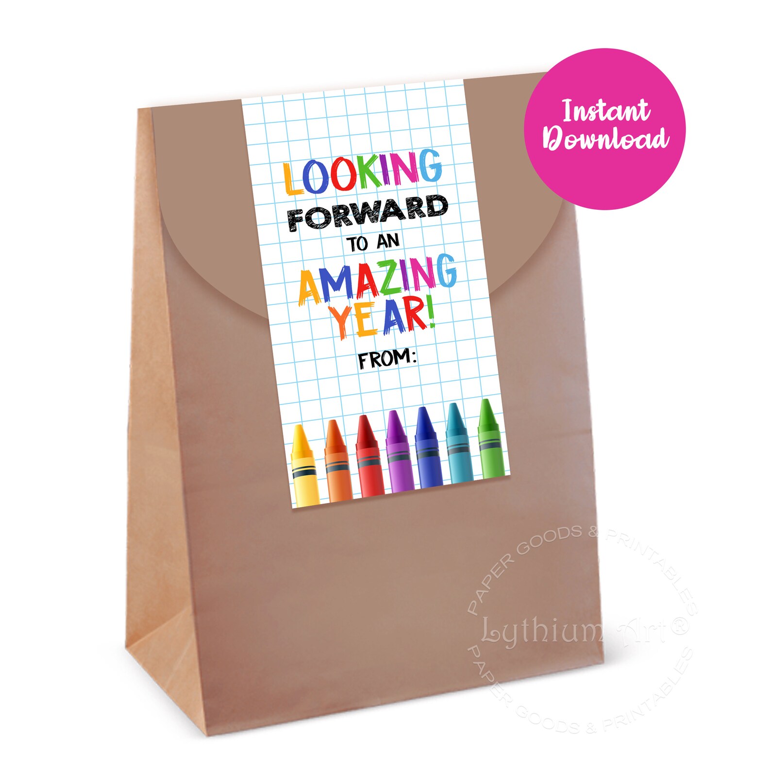 Back to School Gift Tags Instant Download Teacher Gift Tags - Etsy