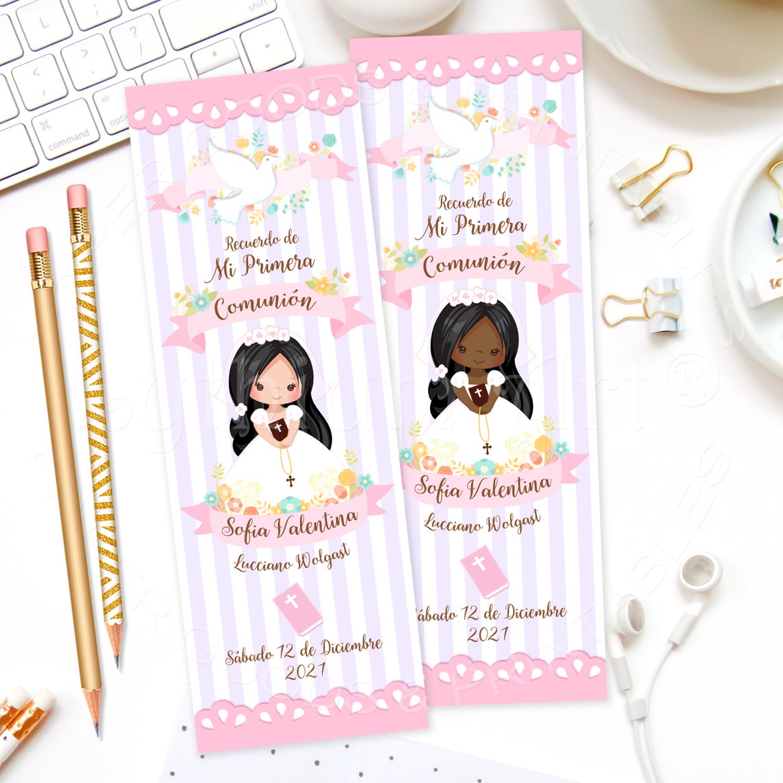 Recuerdos De Primera Comunion PRINTABLE First Holy Communion | Etsy