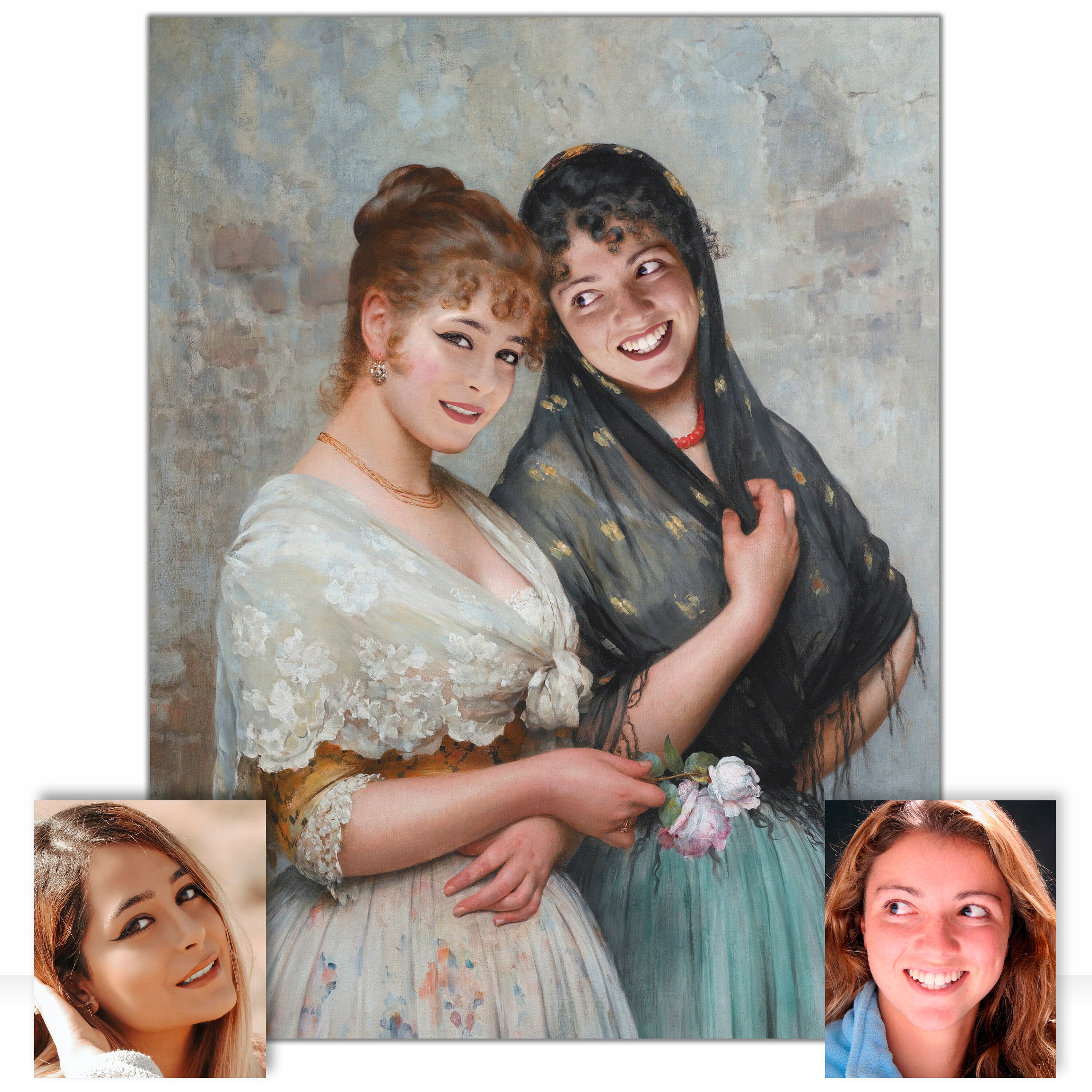 Friendship Printable Portrait Best Friend Gift Gifts for - Etsy España