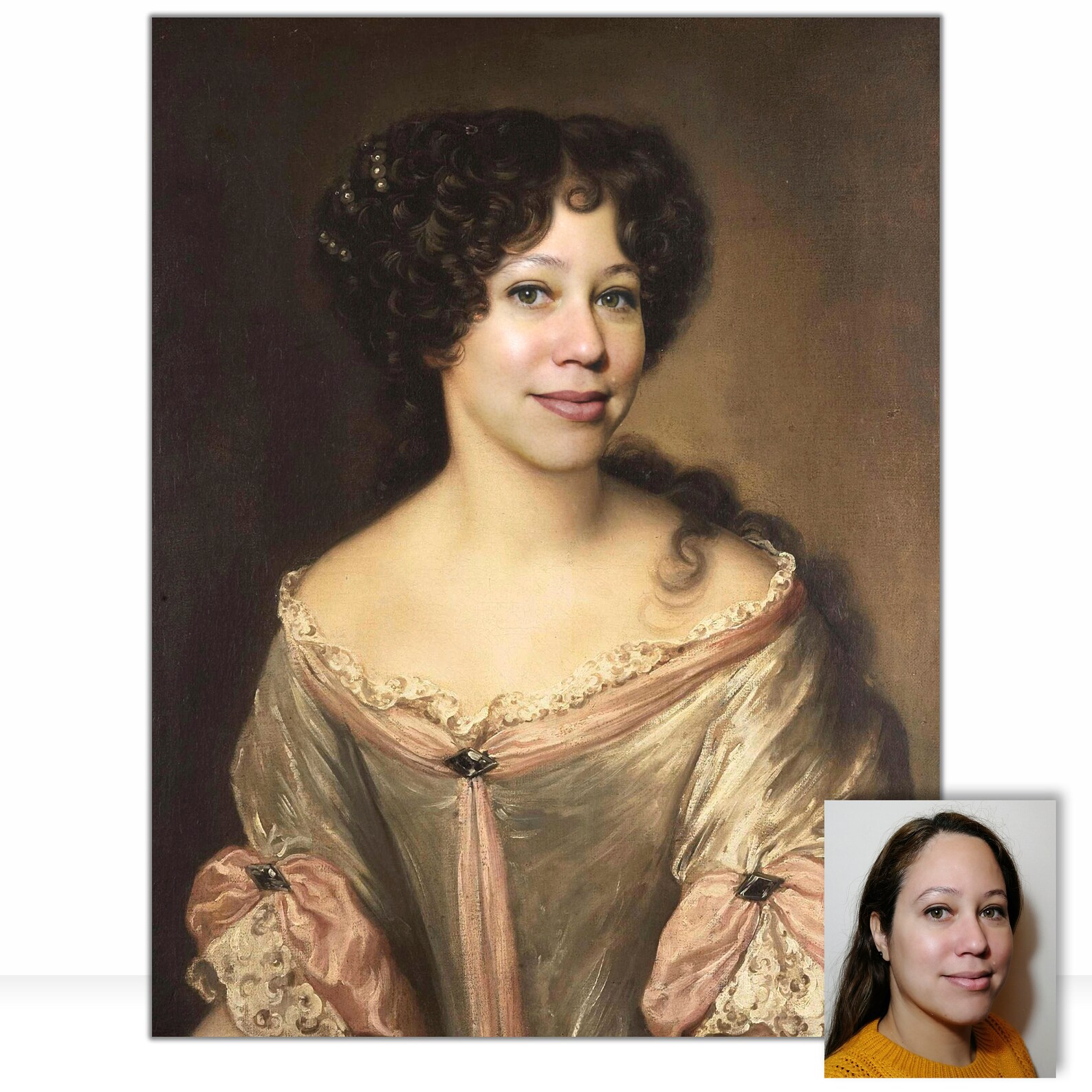 Personalized Victorian Style Portrait Digital Portrait From | Etsy