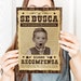 Wanted Poster Personalized, Digital Print, Custom Wanted Poster for 1 ...