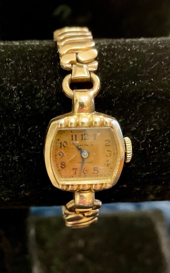 Vintage Waltham Gold Wrist Watch, 17 Jewels, Incabloc… - Gem
