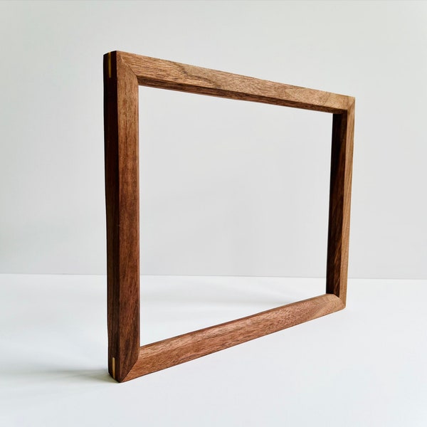Walnut Picture Frame - Etsy