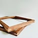 Walnut Picture Frame Hand-crafted With Spline Detail 8x10 11x14 16x20 ...