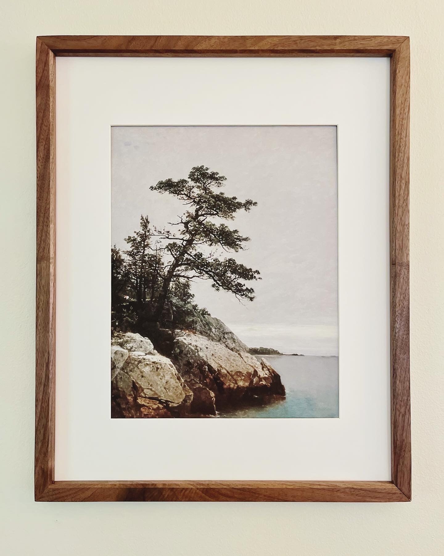 Walnut Picture Frame | Hand-crafted With Spline Detail | 8x10 11x14 ...