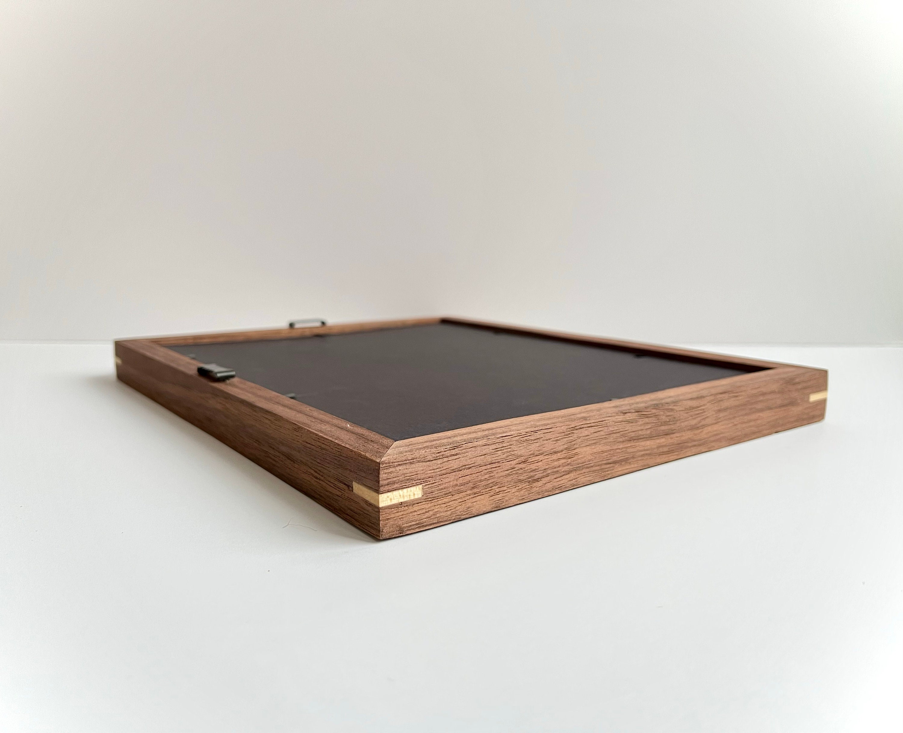 Walnut Picture Frame Hand-crafted With Spline Detail 8x10 11x14 16x20 ...