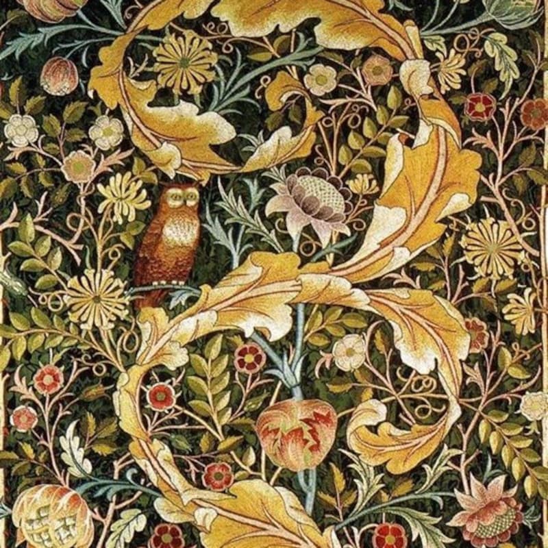 William Morris Rug - Etsy