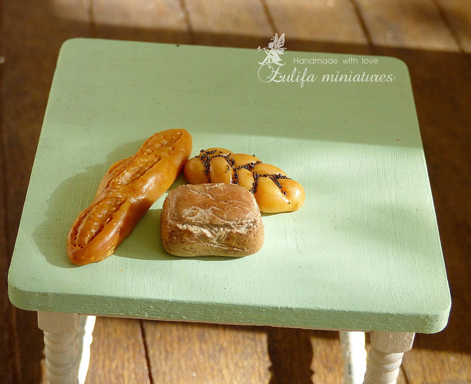 Set Dollhouse Bread Doll Miniature Food 12 Th Food for Dolls a | Etsy