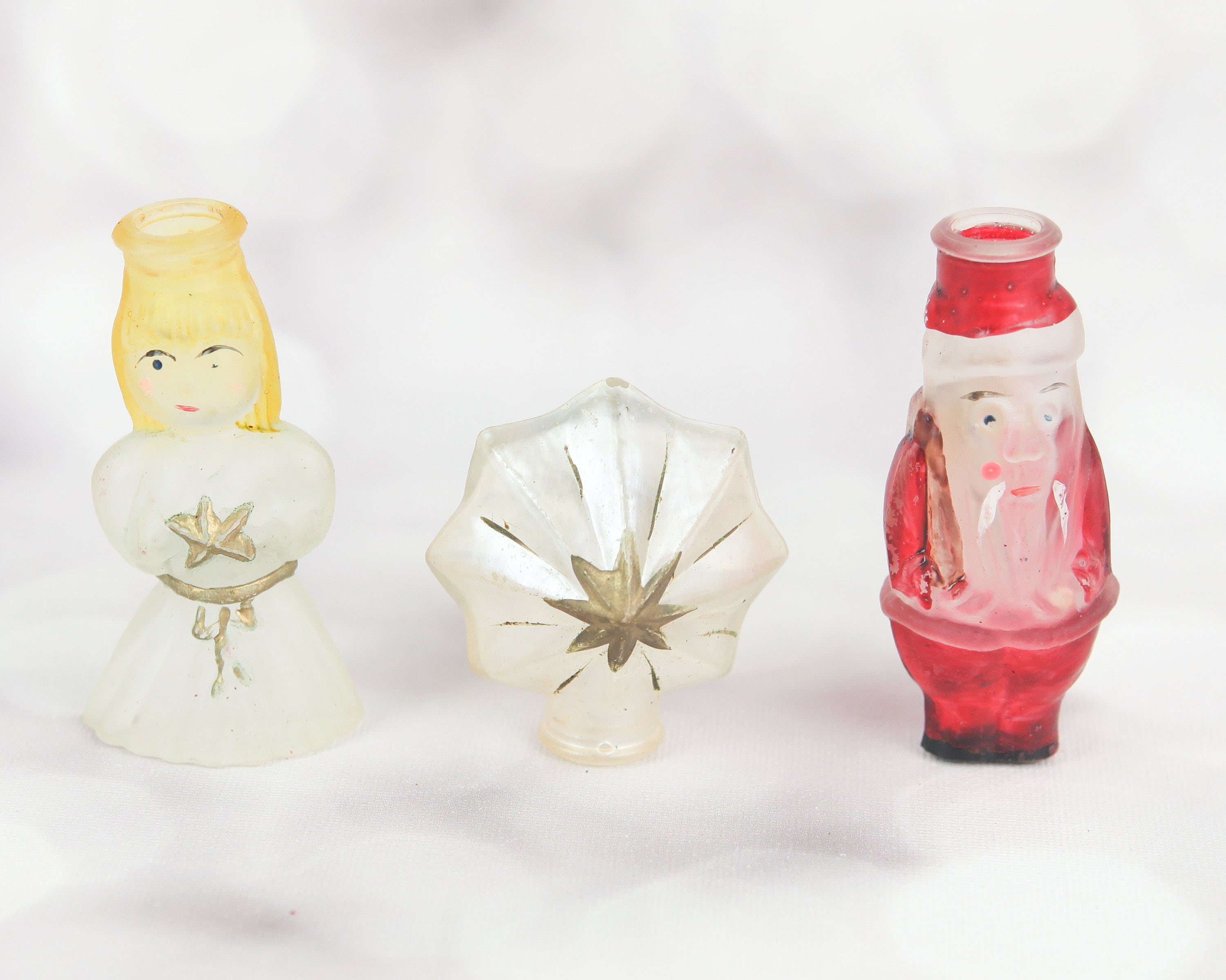 Glass Christmas Light Bulb Covers | Vintage Christmas Tree Light Bulb ...