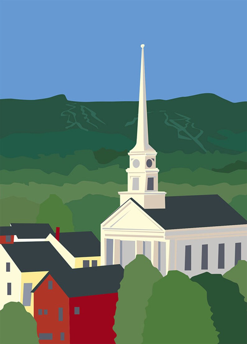 Greeting Cards: Spring, Summer & Fall in Stowe, Vermont - 12 Cards With ...