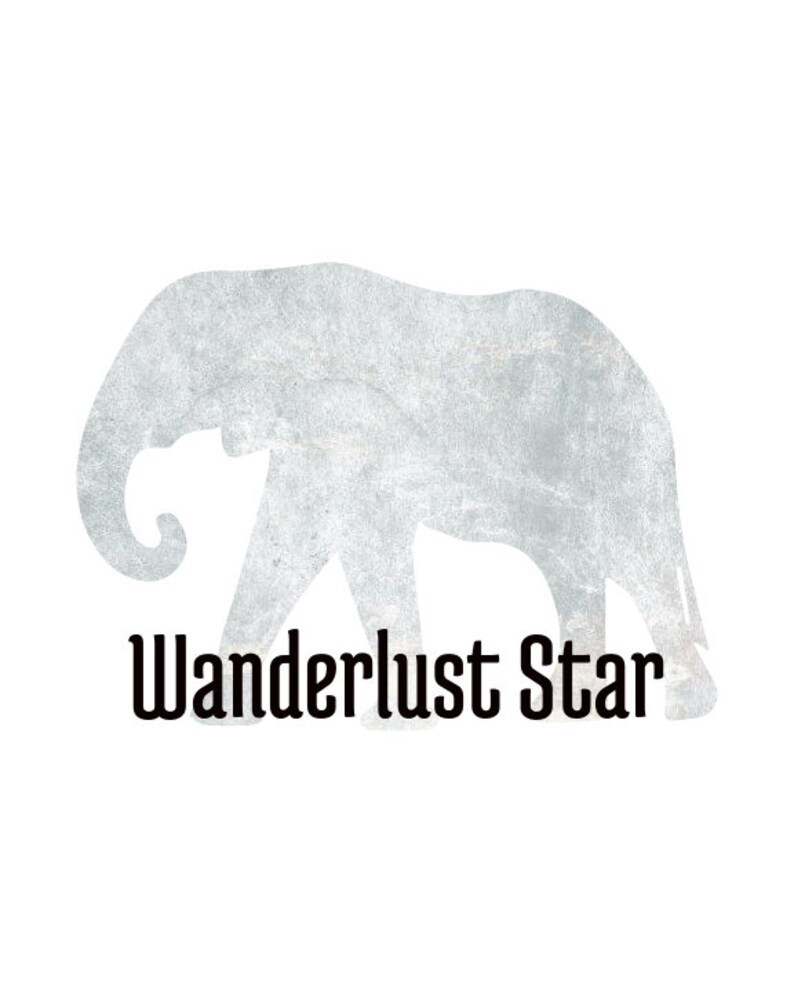 Grey Watercolor Elephant Printable, Elephant Print, Elephant Wall Art ...