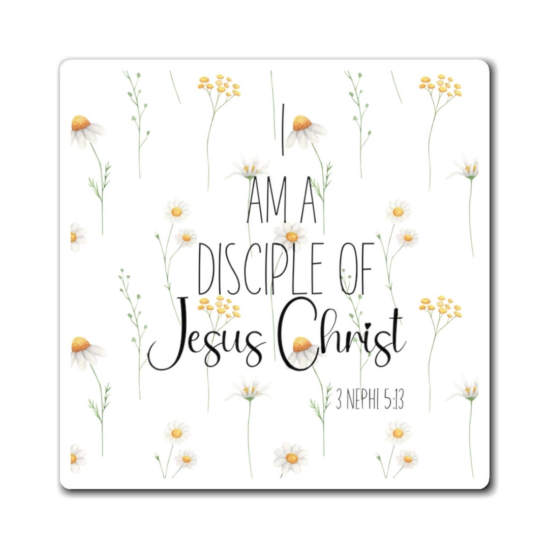 LDS Youth Theme Magnet, 2024 I Am a Disciple of Jesus Christ, FSY, Trek ...