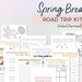 PRINTABLE Spring Break Road Trip Kit | Mini Road Trip Kit | Spring ...