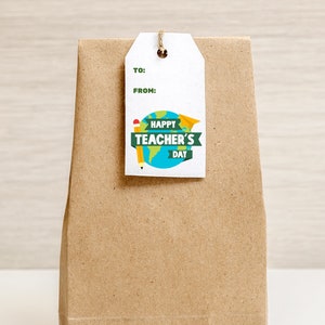 PRINTABLE Teacher Gift Tags | Teacher Appreciation | Thank You Tags ...