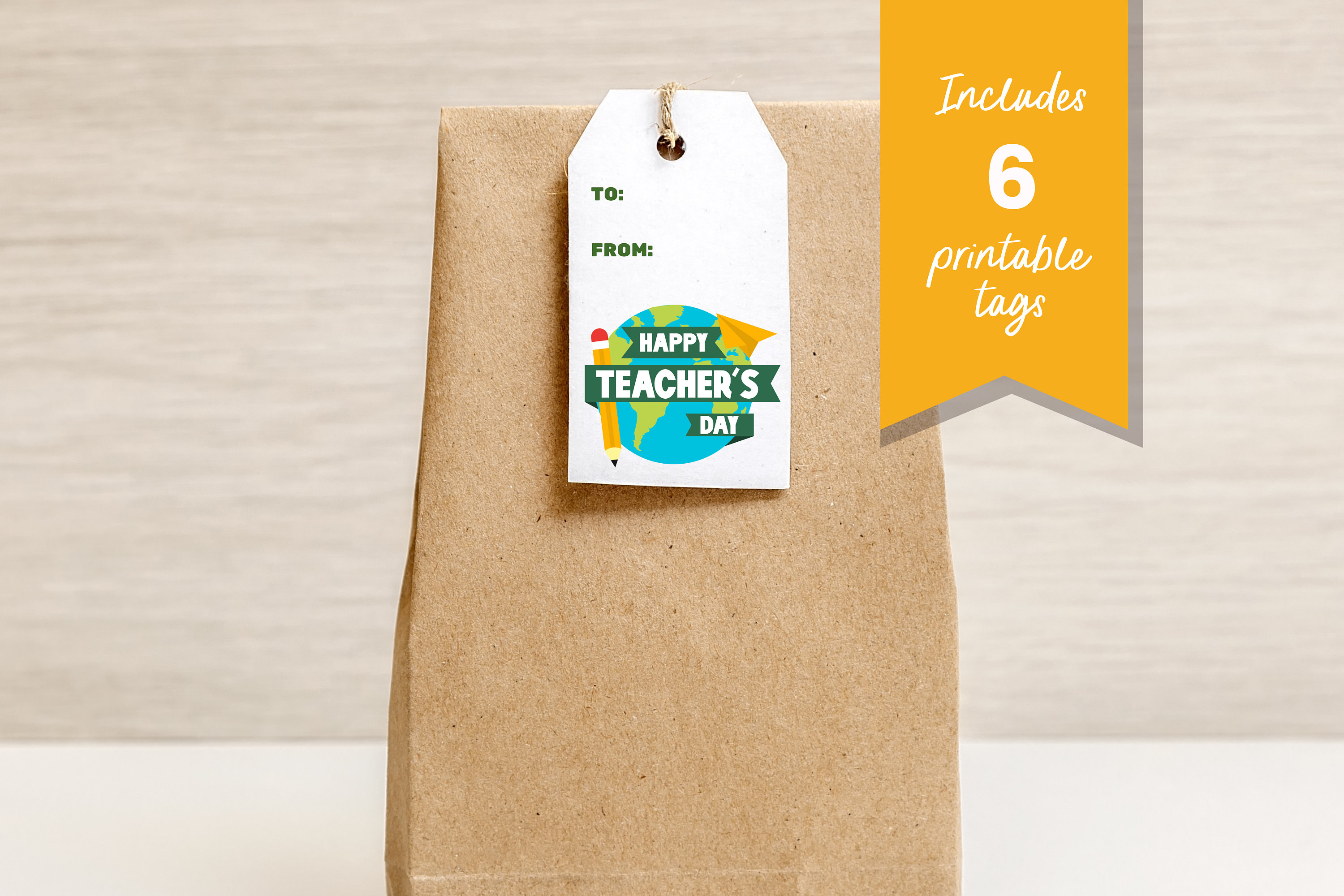 PRINTABLE Teacher Gift Tags | Teacher Appreciation | Thank You Tags ...