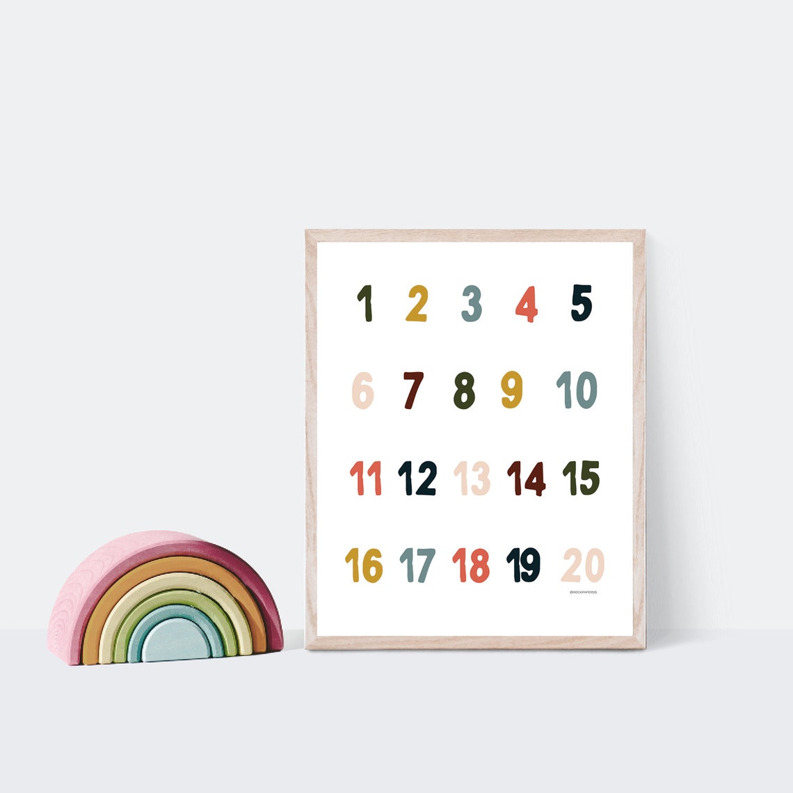 PRINTS Numbers | Neutral Numbers | Simple Numbers | Basic Numbers ...