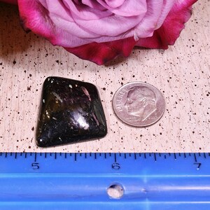 Nuummite Free Form Cabochon, Genuine Nuummite From Greenland - Etsy