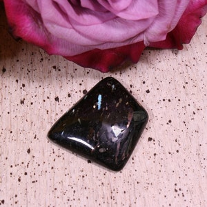 Nuummite Free Form Cabochon, Genuine Nuummite From Greenland - Etsy
