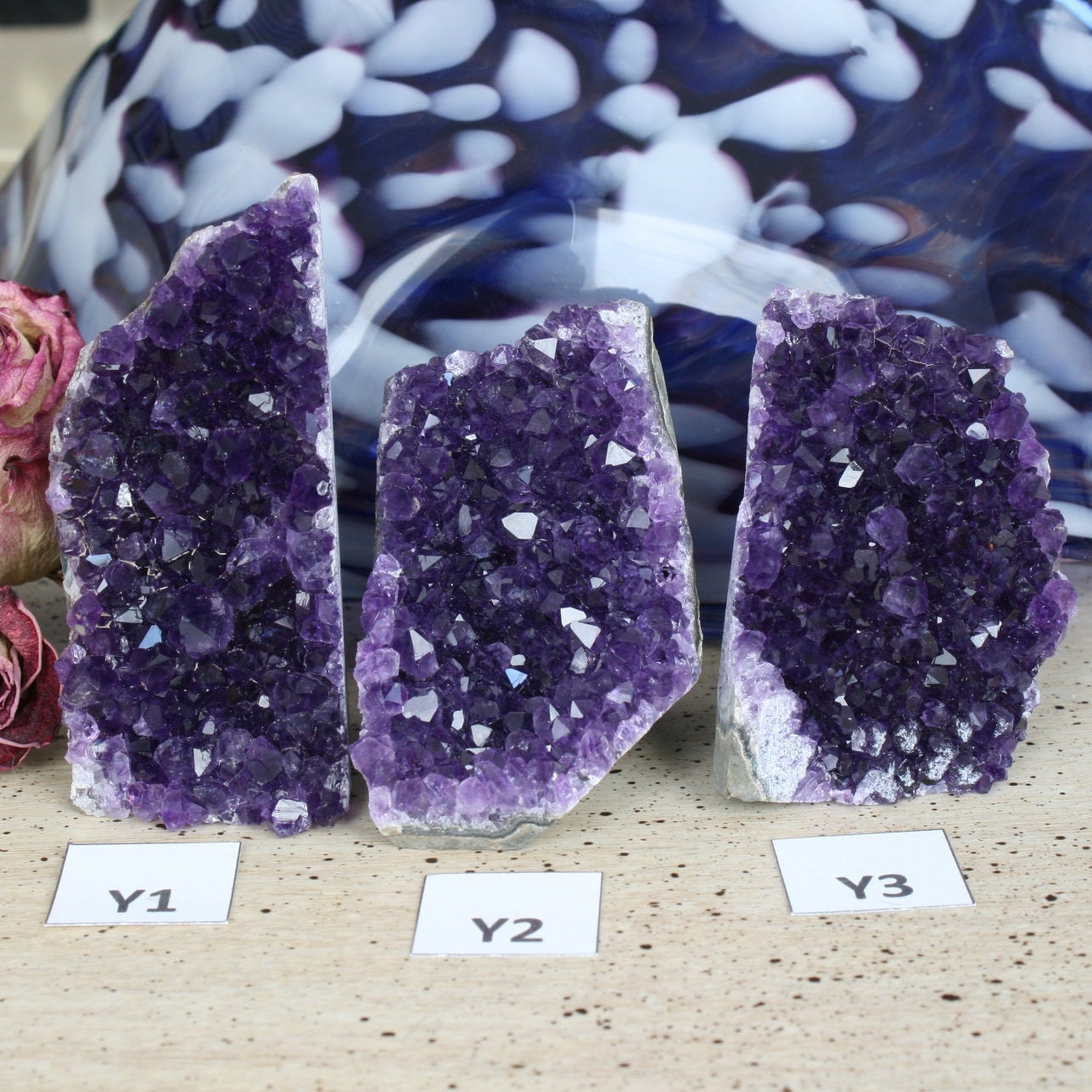 Amethyst Crystal Bud Cluster Amethyst Geode Crystal Geode - Etsy