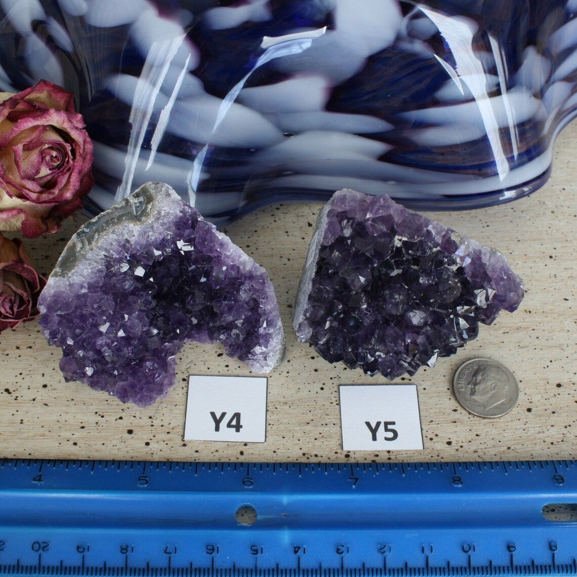 Amethyst Geode Sculpture Crystal Geode Amethyst Bud From | Etsy