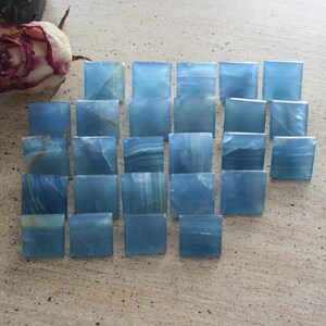 Blue Calcite / Blue Onyx Pyramid From Argentina, Also Called Lemurian ...