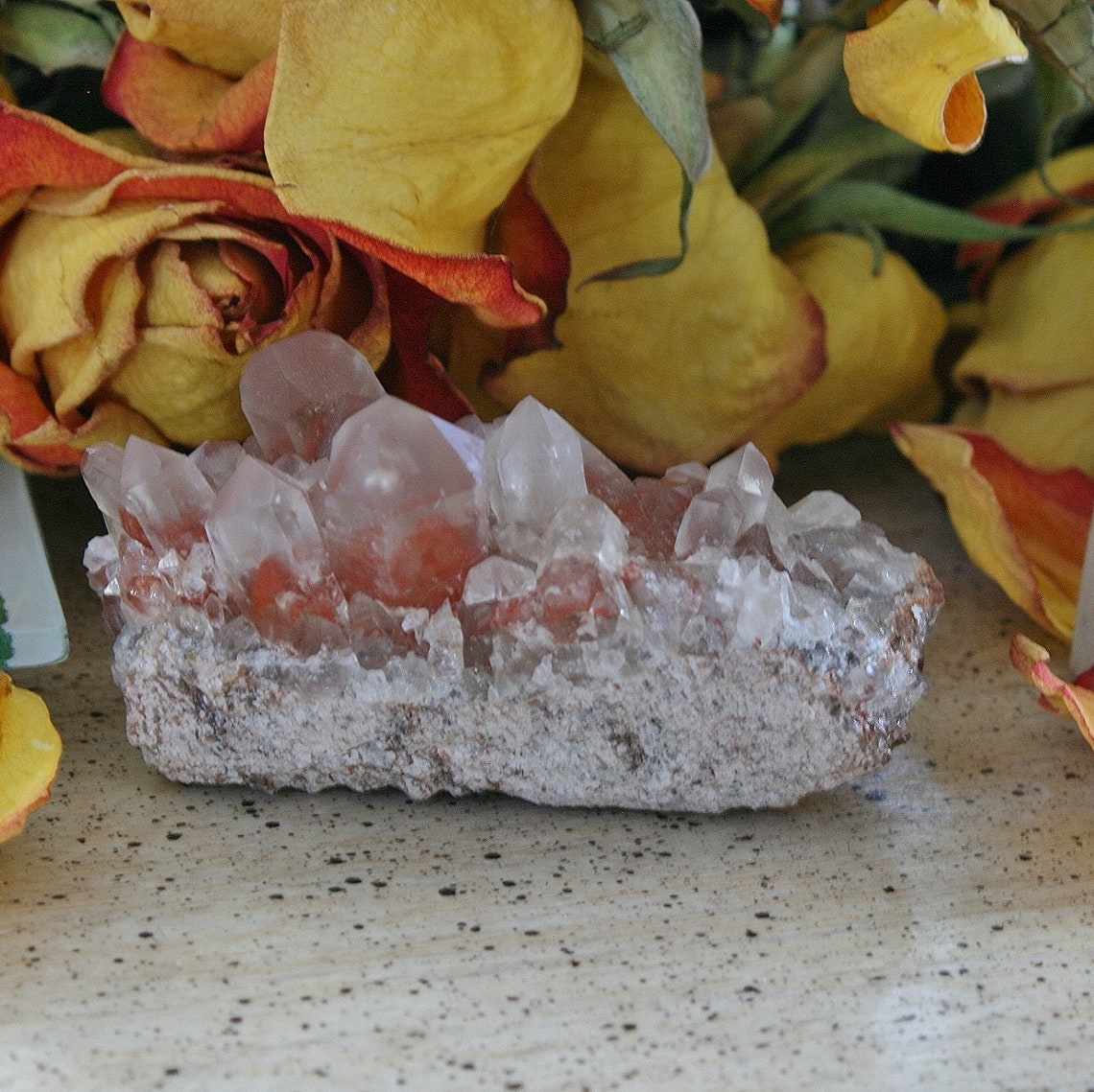 Orange River Quartz With Hematite Inclusions / Phantoms, Northern Cape ...