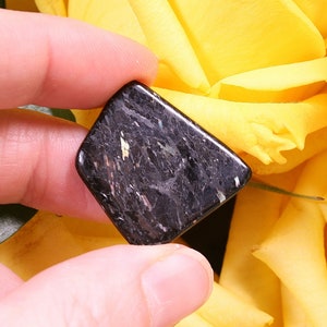 Nuummite Free Form Cabochon, Genuine Nuummite From Greenland - Etsy