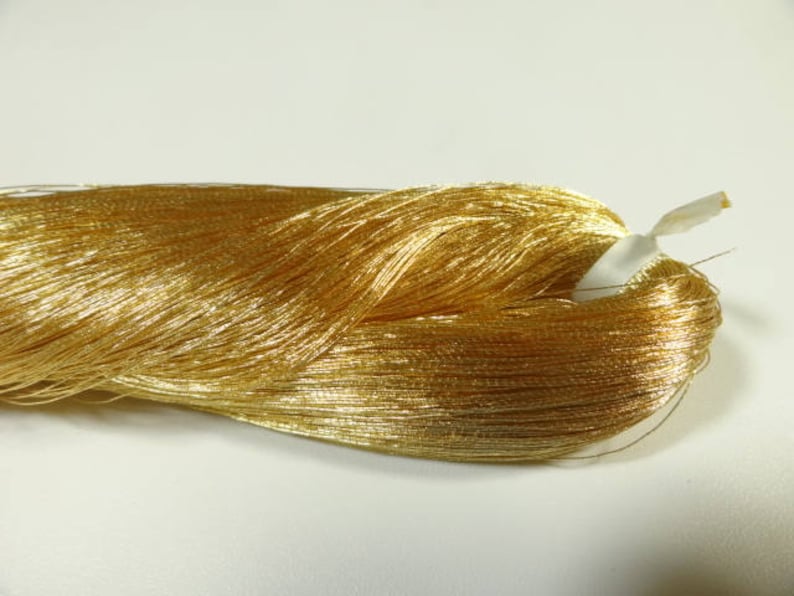 Japanese Vintage High Class Gold Leaf Thread 2.5 Embroidery - Etsy