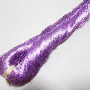 Japanese Vintage Rare Superb Pure Silver Leaf Thread Color Fuji1.5 ...