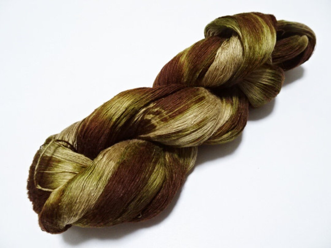 Japanese Vintage Silk Thread Weaving Embroidery Gradation Dyeing 7286 ...