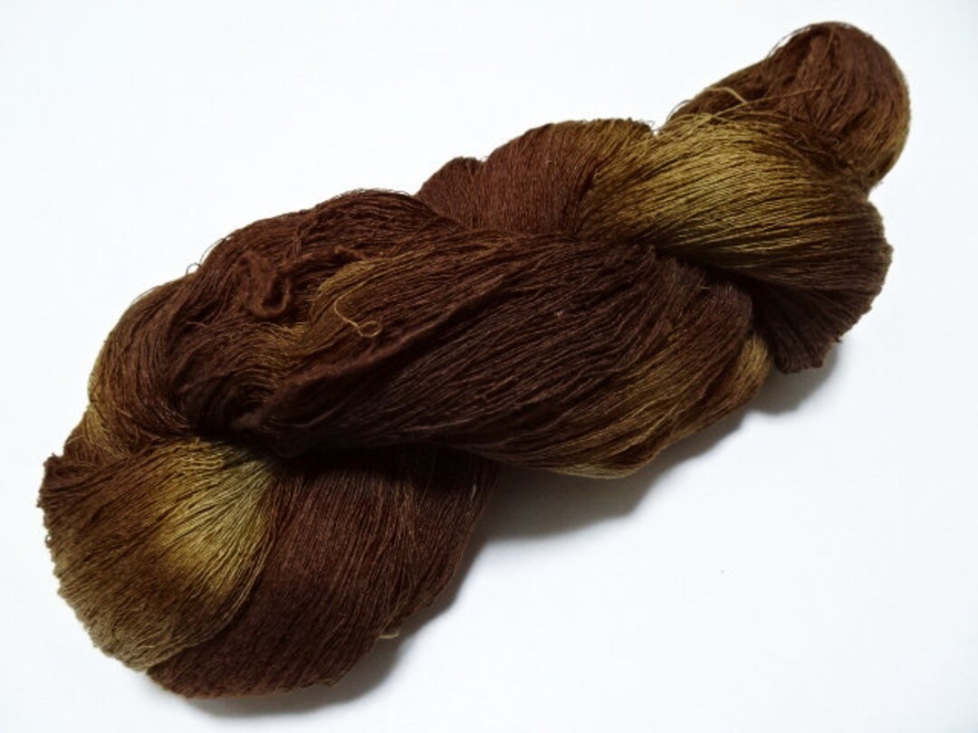 Japanese Vintage Silk Thread Weaving Embroidery Gradation Dyeing 7291 ...