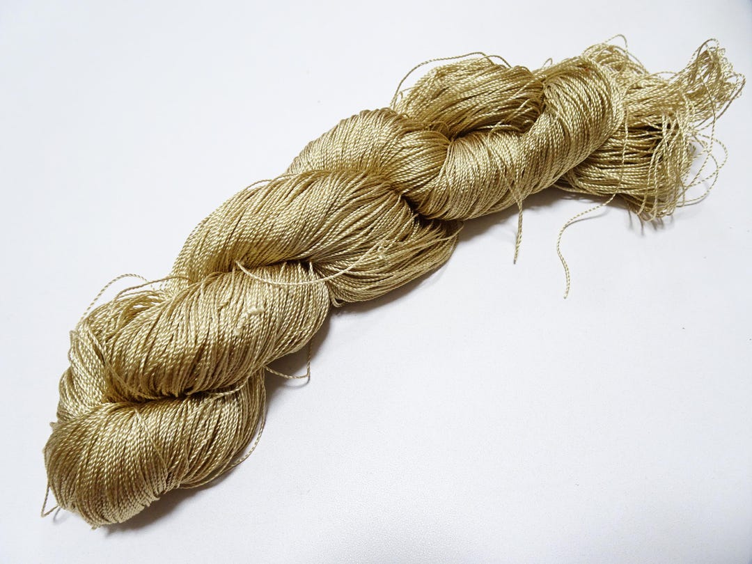 Japanese Vintage Strong Twisted Silk Thread Embroidery & Weaving 12574 ...