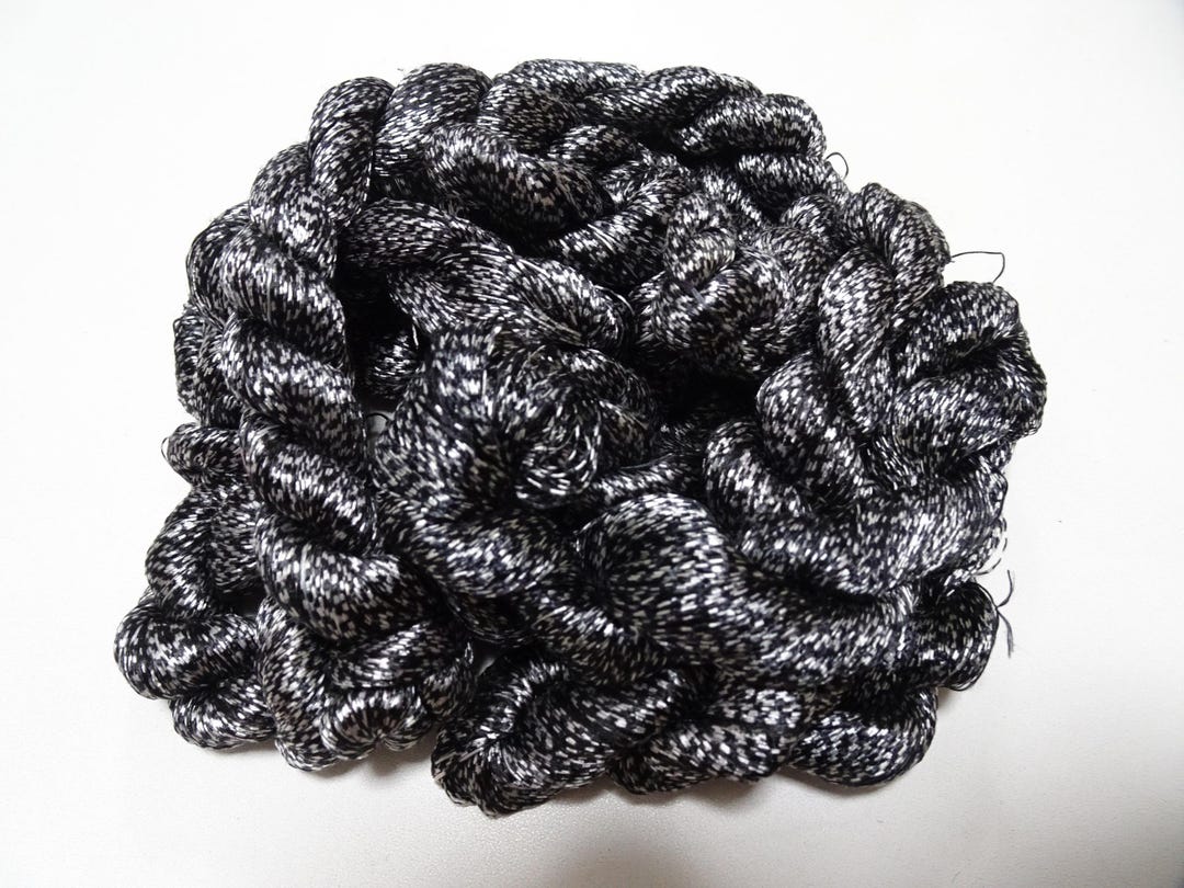Japanese Vintage Super Rare Mud Dyeing Kasuri Loose Twisted Silk Thread ...