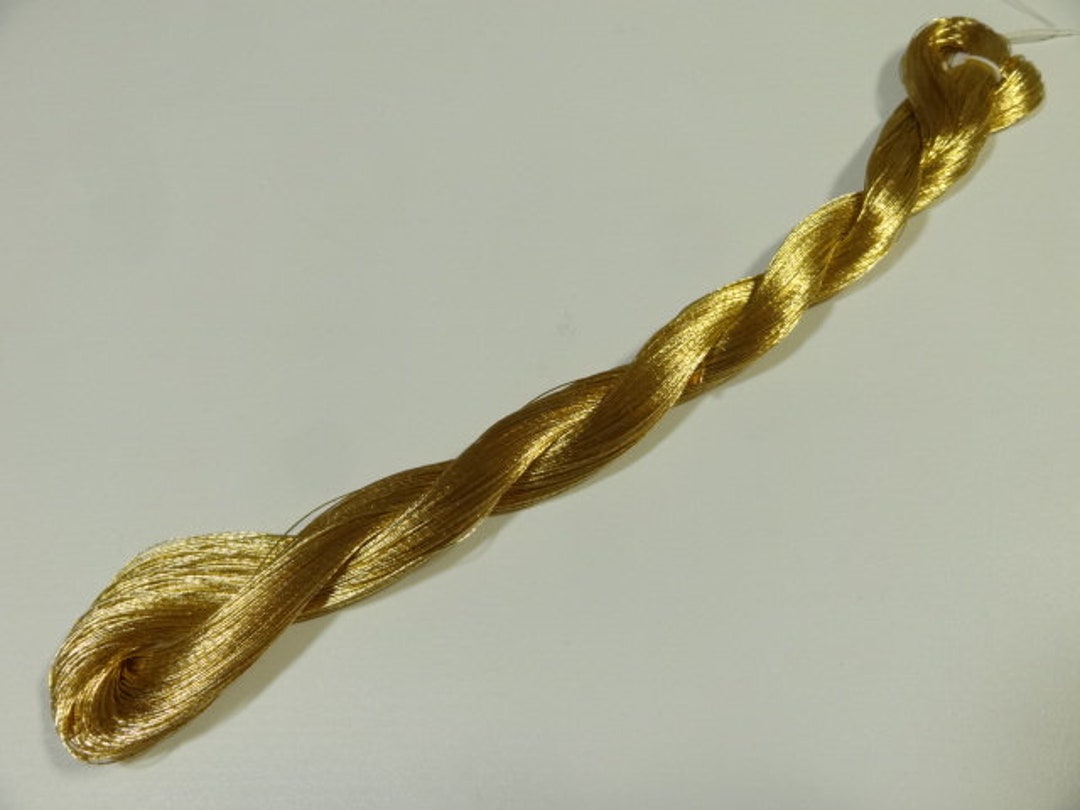 Japanese Vintage Rare Superb 24K Gold Leaf Thread Embroidery 4 - Etsy