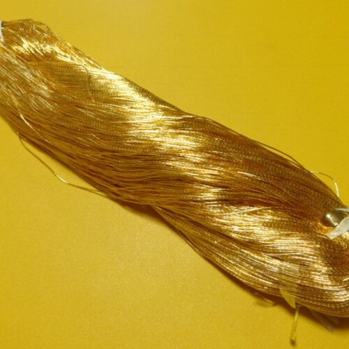 Japanese Vintage Gold Leaf Thread Kinkoma Embroidery 103 | Etsy