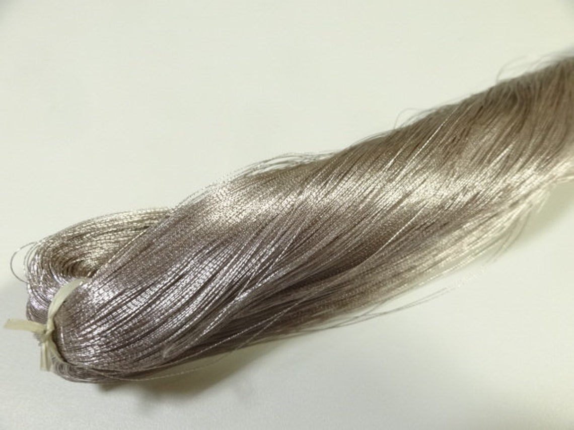 Japanese Vintage Rare Superb Pure Silver Leaf Thread Color SA1 | Etsy