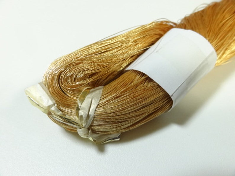 Japanese Vintage Superb Gold Leaf Thread 3114 Embroidery 1000M | Etsy