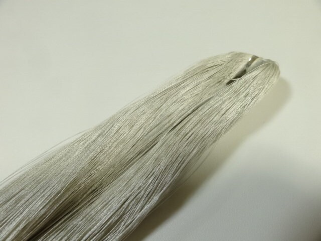 Japanese Vintage Superb Real Silver Leaf Thread SN1 Matte | Etsy
